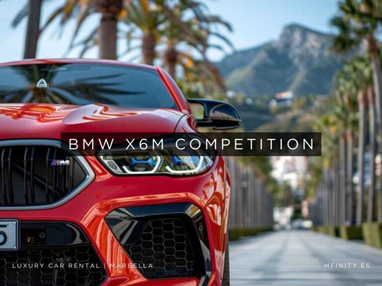 BMW X6M Competition - Mfinity Luxury Car Rental - Marbella